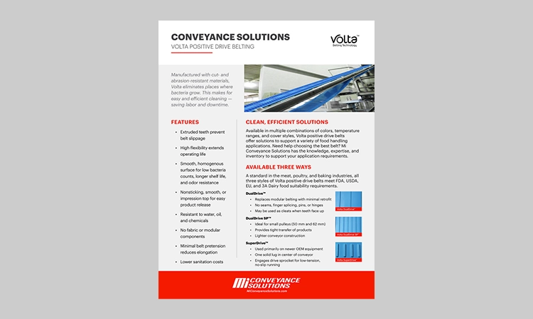 Motion Conveyance Solutions | #2025 Volta FELB-3 SP Homogeneous Blue ...