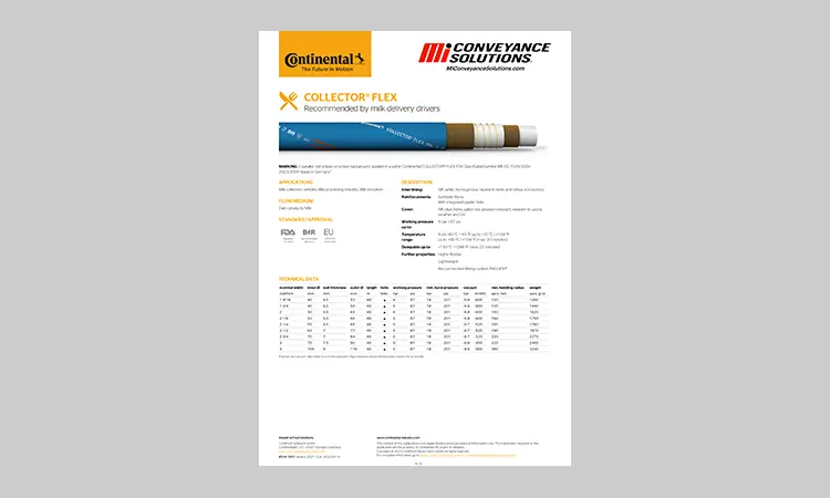 Motion Conveyance Solutions - COLLECTOR® FLEX - Motion Conveyance Solutions
